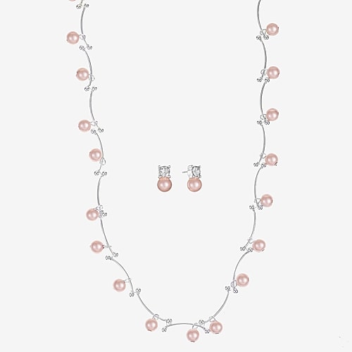 Click here for Monet Jewelry Timeless Collar Necklace And Stud Ea... prices