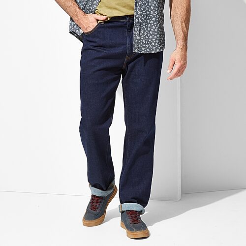 Click here for mutual weave Big and Tall Mens Straight Leg Jeans... prices