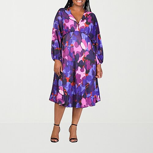 Click here for 24seven Comfort Apparel Plus Size Empire Waist Mid... prices