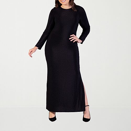 Click here for 24seven Comfort Apparel Plus Size Long Sleeve Shim... prices