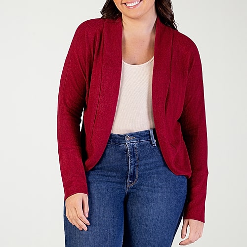 Click here for 24seven Comfort Apparel Plus Size Open Front Long... prices