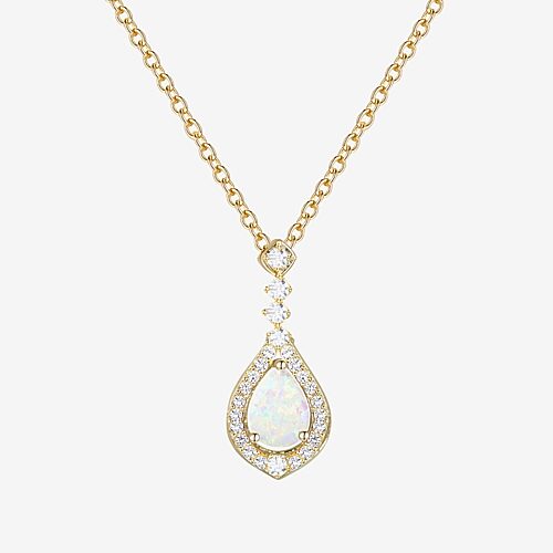 Click here for (I-J/I2-I3) Womens 1/5 CT. Lab Created White Opal... prices
