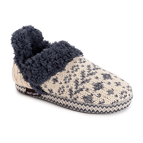 Click here for Muk Luks Womens Magdalena Slipper - Natural Ivory prices