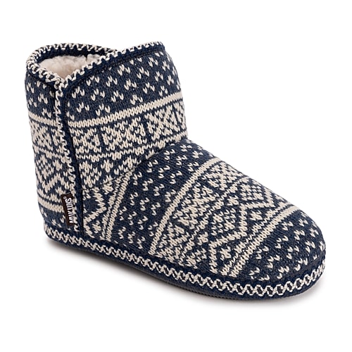 Click here for Muk Luks Leigh Slipper Womens Memory Foam Slip-On... prices