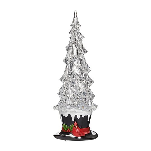 Click here for Roman 13H Lighted Swirl Top Hat With Cardinal Chri... prices