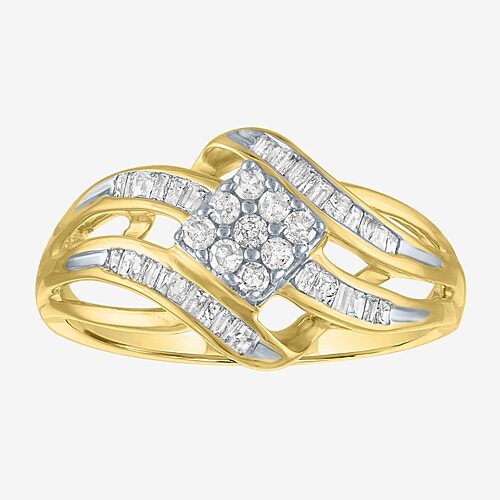Click here for Womens 1/3 CT. T.W. Natural White Diamond 10K Gold... prices