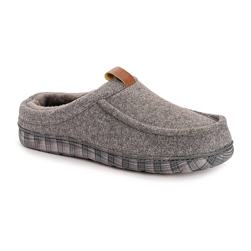 Click here for Muk Luks Mens Miles Clog - Heathered grey prices