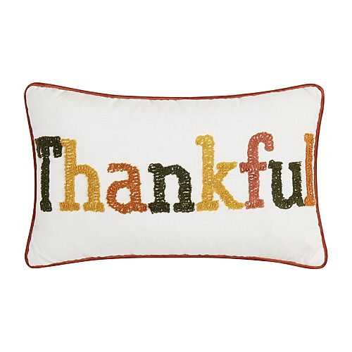 Click here for Truly Soft Thankful Decorative Bed Pillow  One Siz... prices