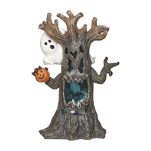 Click here for Roman 14H Lighted Swirl Spooky Tree Halloween Tabl... prices