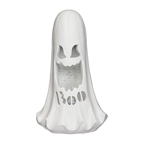 Click here for Roman 12H Lighted Boo Ghost With Swirling Bats Hal... prices