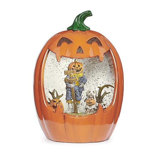 Click here for Roman 9H Lighted Swirl Jack O Lantern Halloween Ta... prices