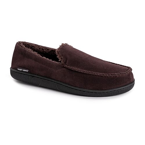 Click here for Muk Luks Faux Suede Moccasin Mens Memory Foam Slip... prices