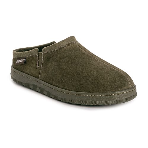 Click here for Muk Luks Mens Matt Printed Berber Suede Clog Slipp... prices