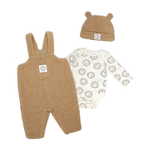 Click here for Baby Mode Baby Boys and Baby Girls Lions Print Ove... prices