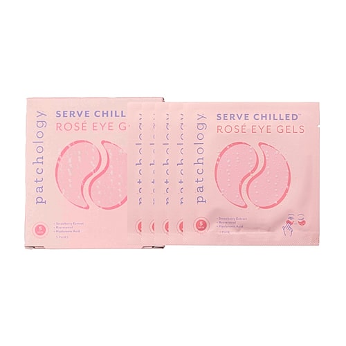 Click here for Patchology Serve Chilled Rose Eye Gels 5 Pair  One... prices