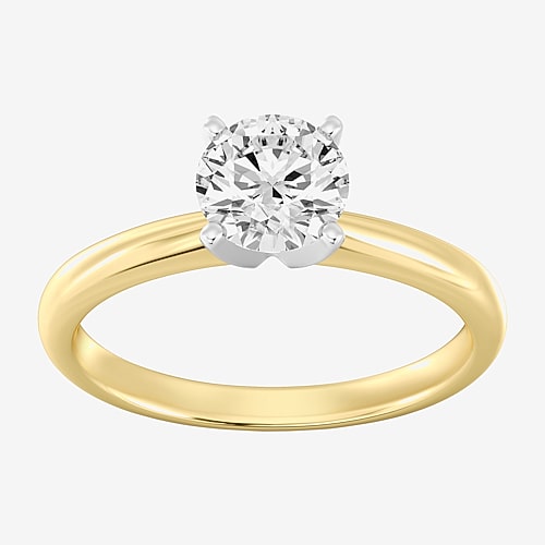 Click here for 1 1/4 CT. Lab-Grown (G / SI2) Diamond Round Solita... prices