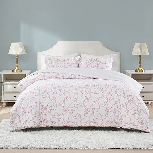 Click here for Truly Soft Bow 3pc. Duvet Set prices