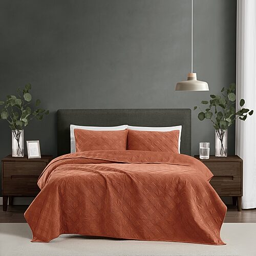 Click here for Brooklyn Loom Corduroy Pinsonic 3pc. Quilt Set prices