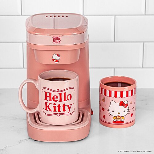 Click here for Uncanny Brands Hello Kitty Single Cup Coffee Maker... prices