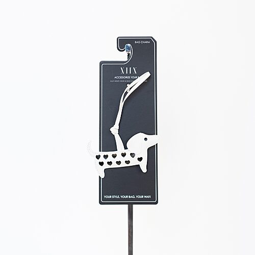 Click here for Collection Xiix Dalmation Bag Charm  One Size  Whi... prices
