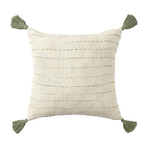Click here for LR Home Lyn Stripe Square Throw Pillow  One Size... prices