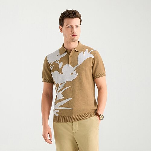 Click here for J. Ferrar Floral Print Mens Short Sleeve Button Po... prices