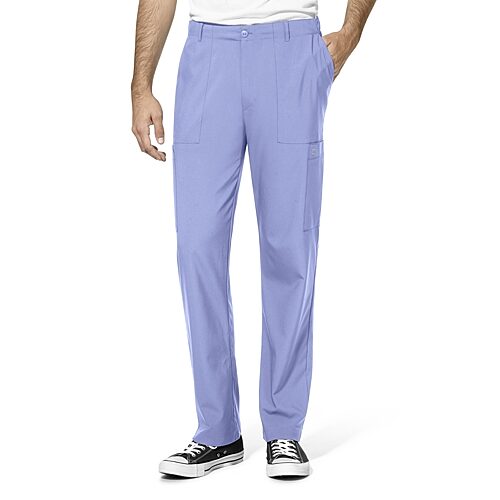 Click here for Wink Mens W123 Flat Front Cargo Scrub Pant - Ceil... prices