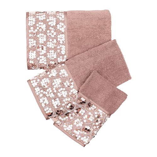 Popular Bath Sinatra 3-pc. Bath Towel Set  One Size  Pink