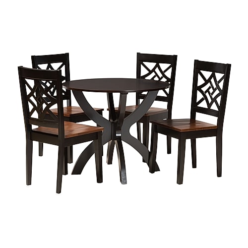 Click here for Ani Dining Room Collection 5-pc. Round Dining Set... prices