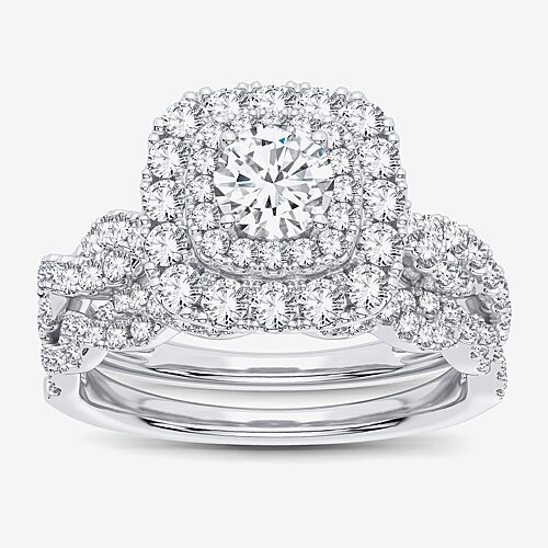 Click here for Signature By Modern Bride 1 CT.T.W. Natural Diamon... prices