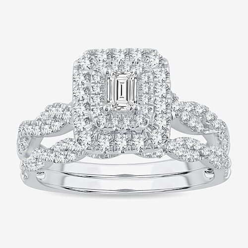 Click here for Signature By Modern Bride 1 CT.T.W. Natural Diamon... prices