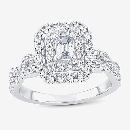 Click here for (H-I / I1) 1 CT. T.W. Lab Grown Diamond Cushion Sh... prices