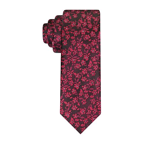Click here for Van Heusen Extra Long Floral Tie  One Size  Red prices