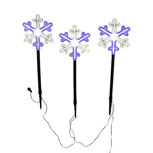Click here for Kurt Adler 26 Led Snowflake Set Christmas Yard Art... prices