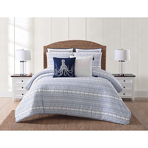 Click here for Oceanfront Resort Reef Comforter Set prices