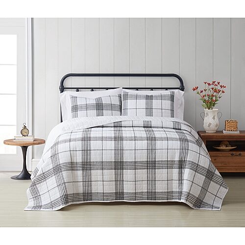 Click here for Cottage Classics Cottage Plaid 3pc. Quilt Set prices