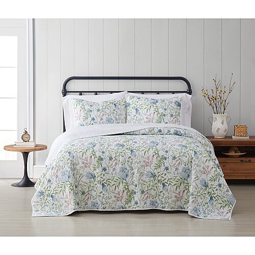 Click here for Cottage Classics Field Floral 3pc. Quilt Set prices