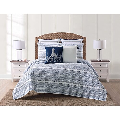 Click here for Oceanfront Resort Reef 3pc. Quilt Set prices