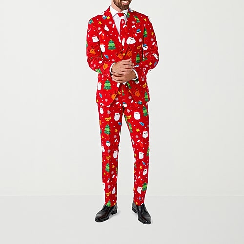 Click here for Opposuits Christmas Festivity Mens 3-pc. Suit Set... prices