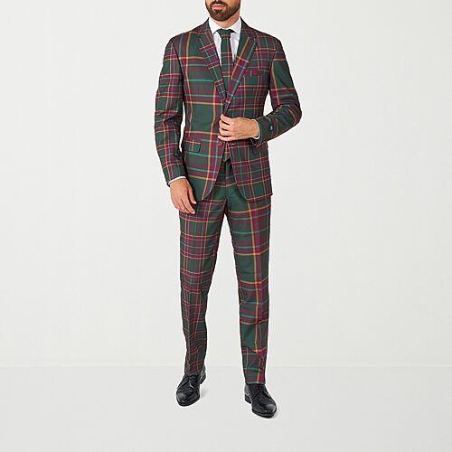 Click here for Opposuits Christmas Mixed Mesh Mens 3-pc. Suit Set... prices