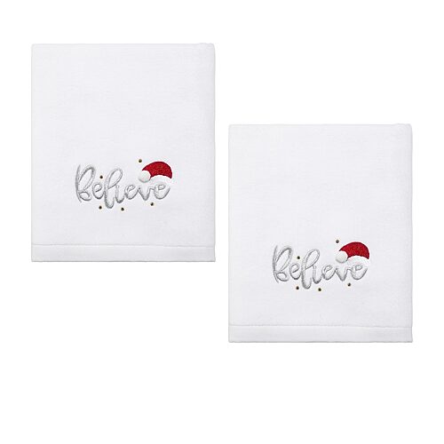 Click here for Avanti Believe 2-pc. Hand Towel  One Size  White prices