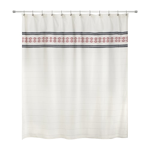 Click here for IZOD Aspen Shower Curtain  One Size  Blue prices