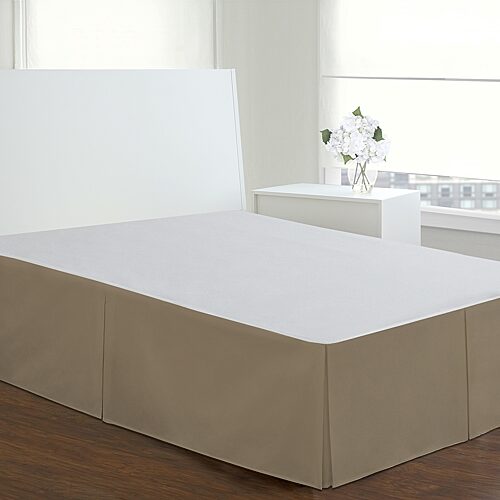 Click here for Levinsohn Textile Tailored Bedskirt  One Size  Bro... prices