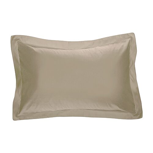 Levinsohn Textile Tailored Pillow Sham  One Size  Brown