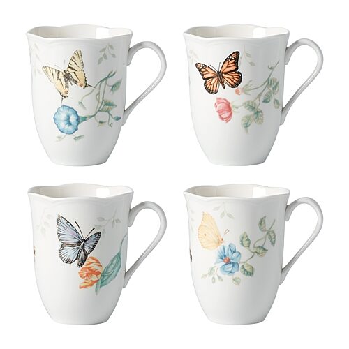 Click here for Lenox Butterfly Meadow Mug  Set of 4 prices