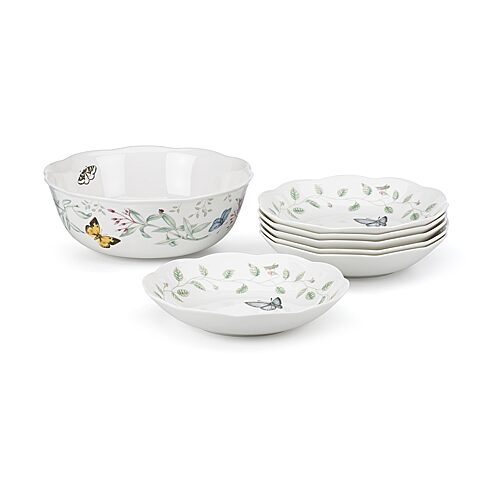 Click here for Lenox Butterfly Meadow 7-Piece Pasta/Salad Set prices