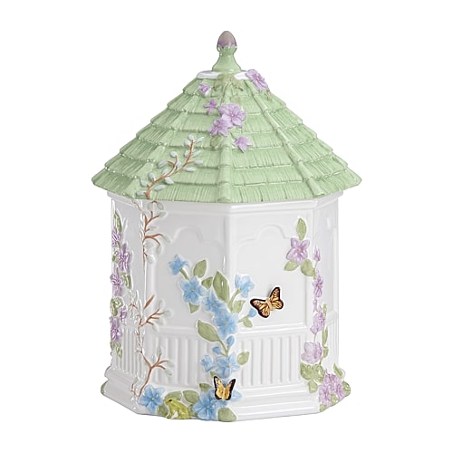 Click here for Lenox Butterfly Meadow Figural Porcelain Cookie Ja... prices