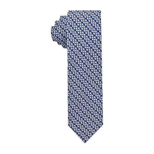 Click here for Van Heusen Geometric Tie  One Size  Blue prices