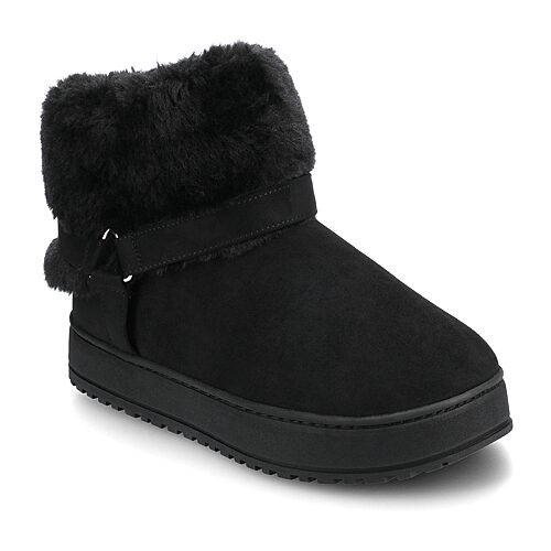 Click here for Journee Collection Womens Thada Flat Heel Booties... prices