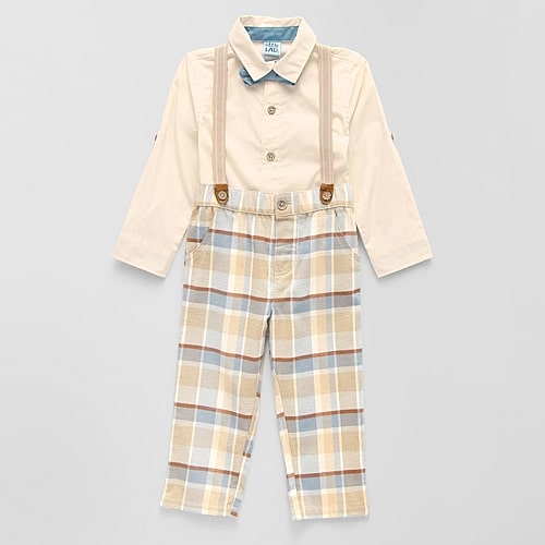 Click here for Little Lad Baby Boys 3-pc. Pant Set  12 Months  Br... prices